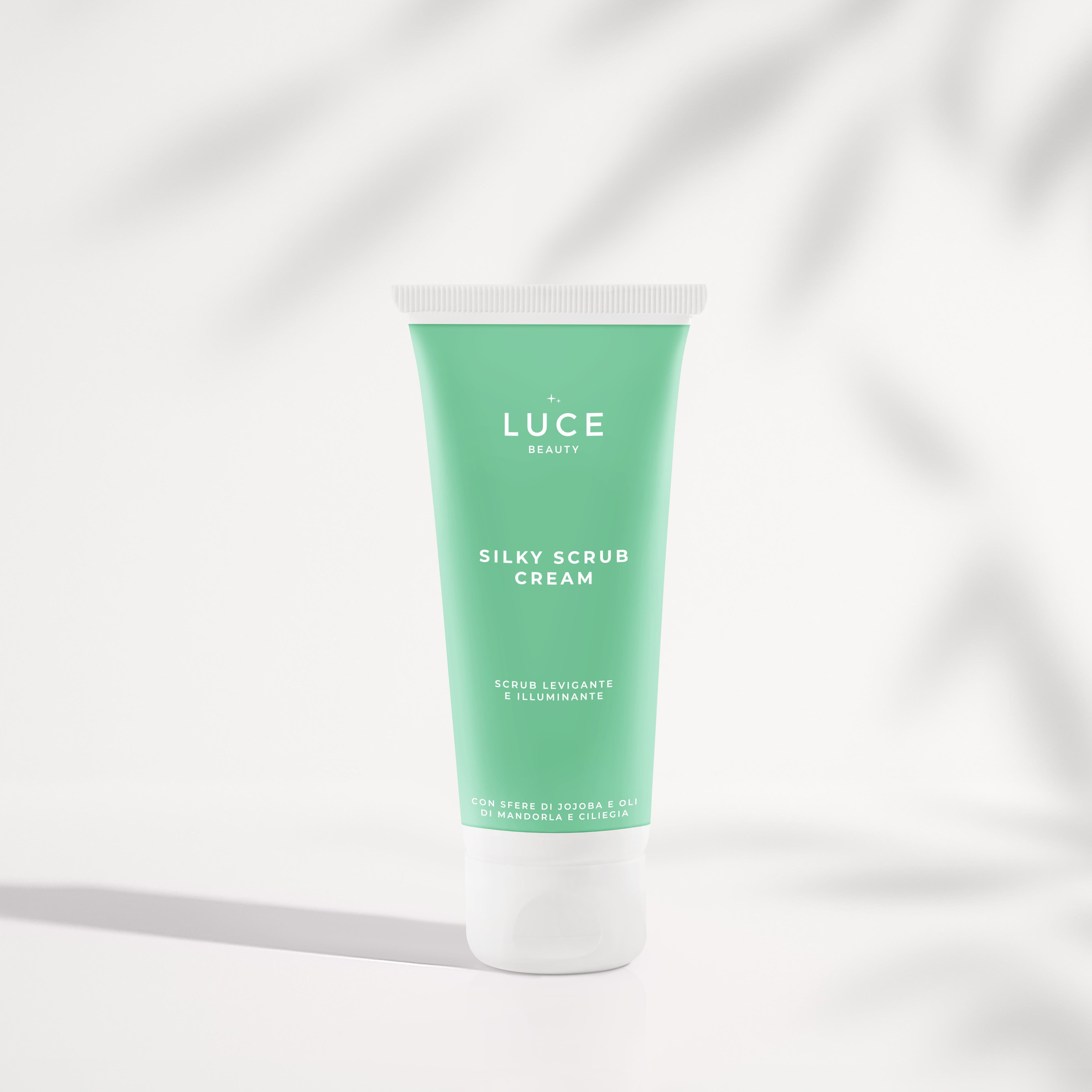 Gentle face scrub, sensitive skin - Silky Scrub Cream - Luce Beauty