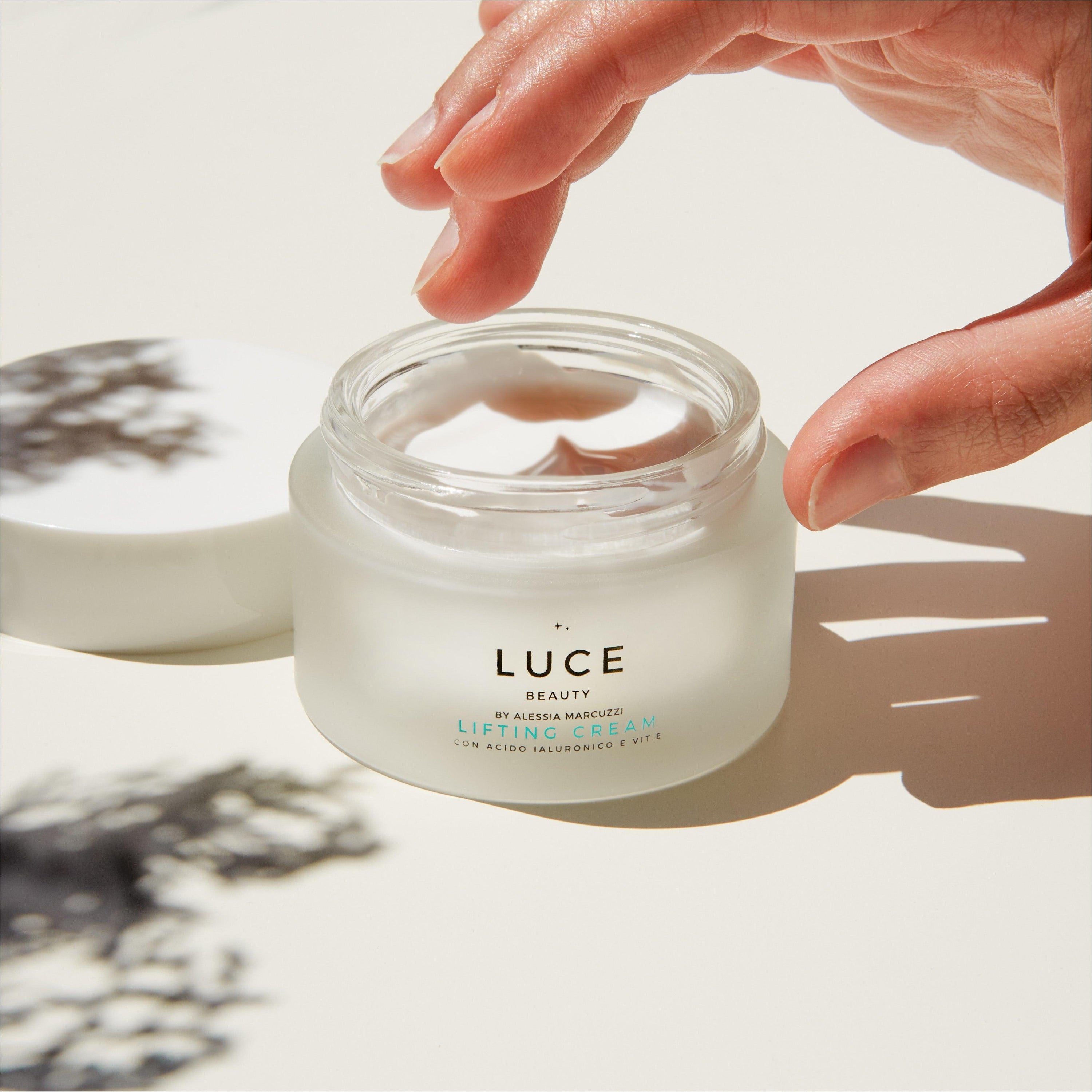 Crema liftante con acido ialuronico - Lifting Cream - Luce Beauty